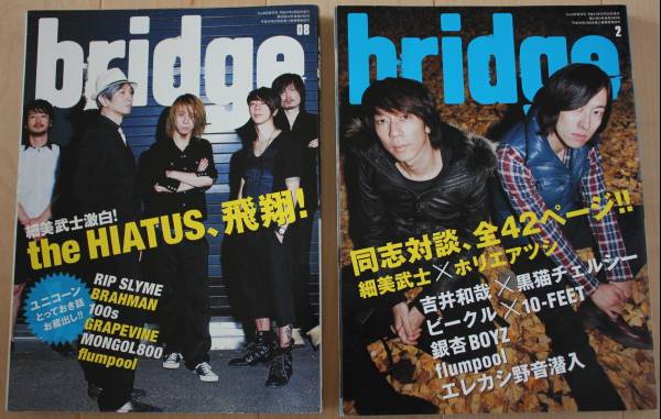 bridge細美武士 the HIATUS ELLEGARDEN セット銀杏BOYZ(BRIDGE)｜売買されたオークション情報、yahooの ...