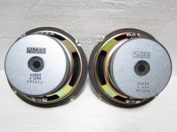 ALTEC LANSING 16cmウーファ― A2923 2個セット(アルテック)｜売買されたオークション情報、yahooの商品情報を ...