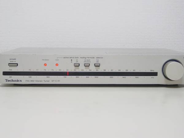 Technics/テクニクス/FM/AM/ステレオチューナー/ST-C01(チューナー)｜売買されたオークション情報、yahooの商品情報を ...
