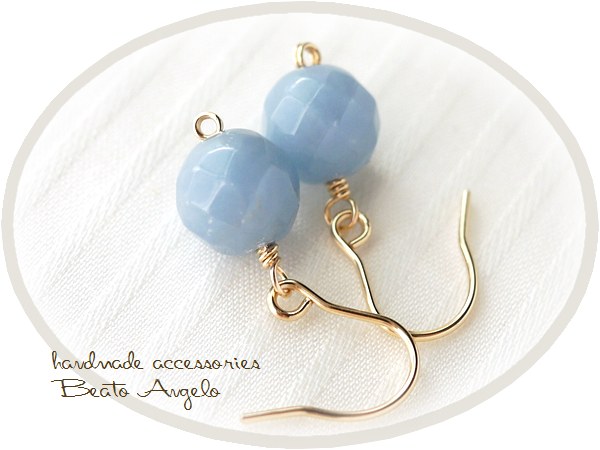 +angelo+K14GF 天然石エンジェライト シンプルピアス p-047 一粒(その他)｜売買されたオークション情報、yahooの商品情報をアーカイブ公開 - オークファン（aucfan.com）