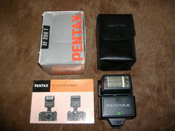 PENTAXオートストロボ AF280T ペンタックス箱/説明書付 発光確認(ペンタックス用)｜売買されたオークション情報、yahooの商品情報をアーカイブ公開 - オークファン（aucfan ...