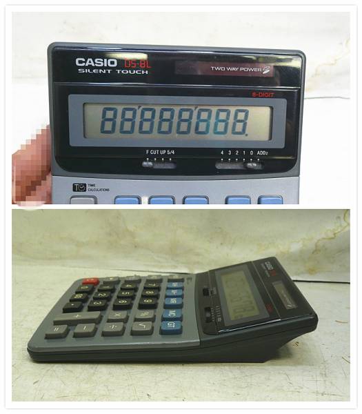 CASIO DS-8L 日本製 カシオ 大型表示 8桁 レトロ電卓(カシオ)｜売買されたオークション情報、yahooの商品情報をアーカイブ公開 - オークファン（aucfan.com）