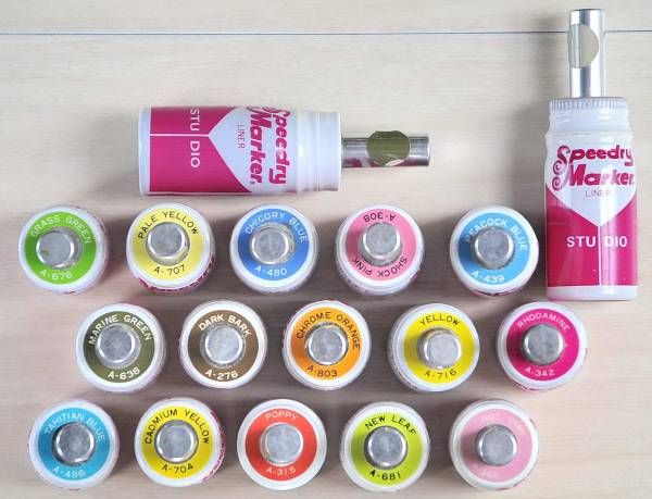 製図美術パース等Speedry Marker いづみや(マーカー、サインペン)｜売買されたオークション情報、yahooの商品情報をアーカイブ ...