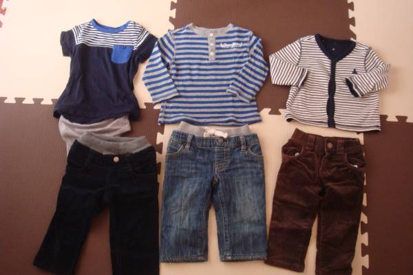 GAP 80cm 男の子 上下6点セット 福袋(セット、まとめ売り)｜売買されたオークション情報、yahooの商品情報をアーカイブ公開 - オークファン（aucfan.com）