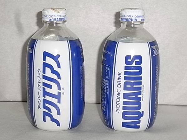 レトロ AQUARIUS/アクエリアス/300ml/空瓶2本(コカ・コーラ)｜売買されたオークション情報、yahooの商品情報をアーカイブ公開 - オークファン（aucfan.com）