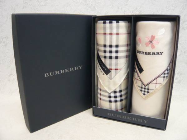 BERBERRY/バーバリー ハンカチペアセット 品(バーバリー)｜売買されたオークション情報、yahooの商品情報をアーカイブ公開 ...