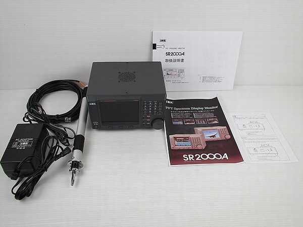 AOR エーオーアール SR2000A 広帯域スペクトラム受信機(受信機)｜売買されたオークション情報、yahooの商品情報をアーカイブ公開 - オークファン（aucfan.com）