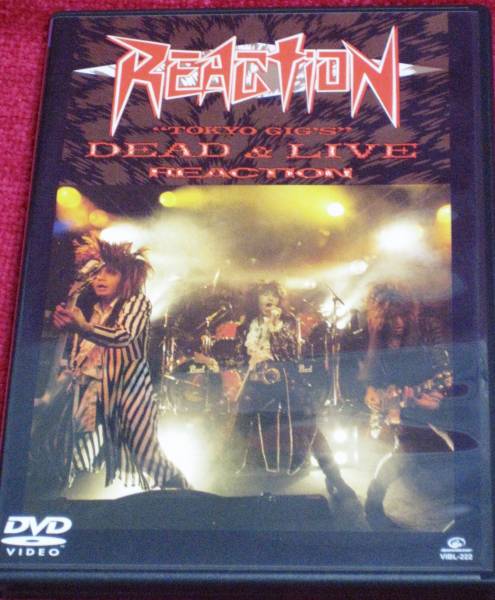 リアクション DVD REACTION DEAD & LIVE TOKYO GIGS ジャパメタ(ジャパニーズポップス)｜売買された ...