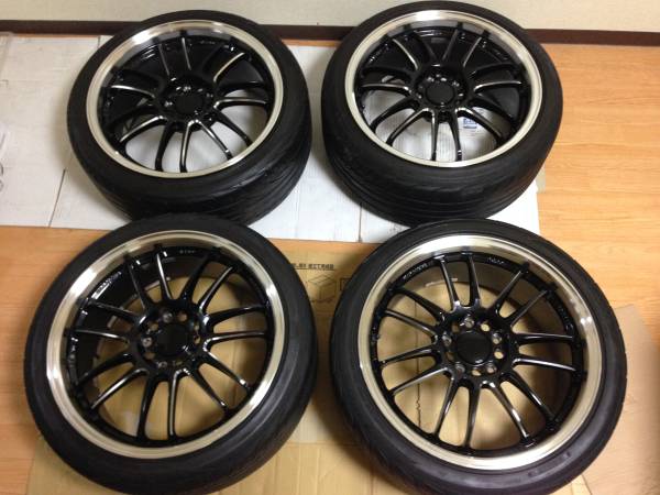 RAYS RE30 ブラックマシニング 18 8.5J 52 FD2 シビック等(ラジアルタイヤ)｜売買されたオークション情報、yahooの ...