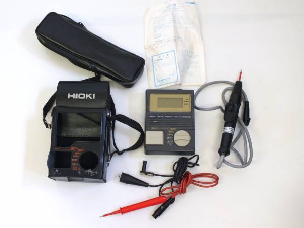 HIOKI 3119-11 絶縁抵抗計 DIGITAL MΩ Hi TESTER(電気計測器)｜売買されたオークション情報、yahooの商品 ...