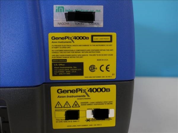 ジャンク GenePix 4000B DNAマイクロアレイスキャナ 遺伝子(環境測定器)｜売買されたオークション情報、yahooの商品情報を ...