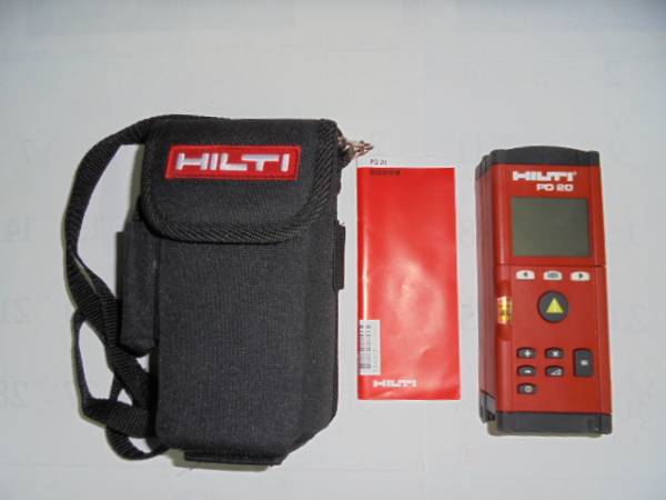 ヒルティ PD20 レーザー距離計 品 HILTI 距離測定機(レーザー距離計)｜売買されたオークション情報、yahooの商品情報をアーカイブ ...