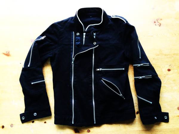 666 ジップジャケット XS king mob black means punk rock(Sサイズ)｜売買されたオークション情報 ...