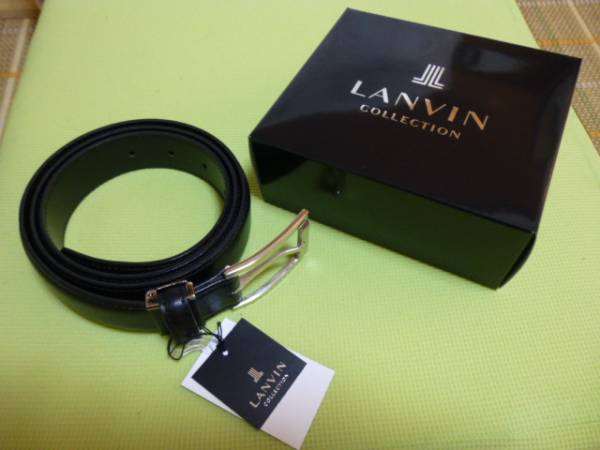ランバン 革ベルト LANVIN ブラック(黒)｜売買されたオークション情報、yahooの商品情報をアーカイブ公開 - オークファン（aucfan.com）
