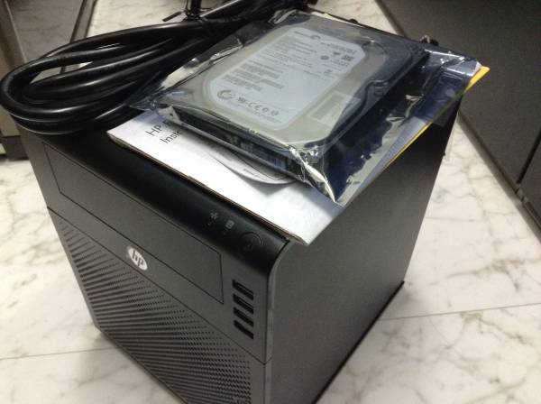 HP Microserver N54L 2.2GHz/2GB/250GB HDD 送料一律(HP、コンパック)｜売買されたオークション情報 ...