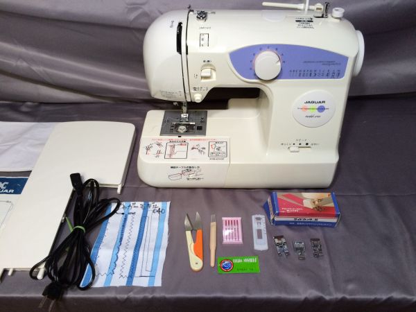 JAGUAR model-040 ミシン 補助テーブル付 ジャガー 動作良好(ジャガー)｜売買されたオークション情報、yahooの商品情報を ...