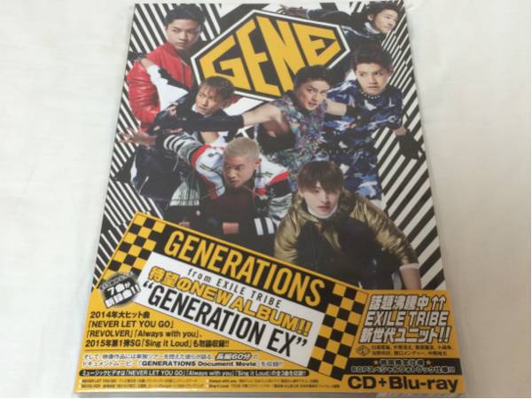 GENERATIONS GENERATION EX CD 初回限定仕様 Blu-ray無し(アジアンポップス)｜売買されたオークション情報、yahooの商品情報をアーカイブ公開 ...