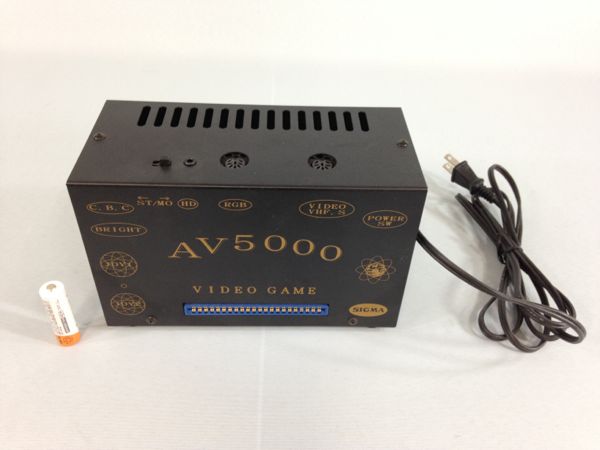 アーケードゲーム用 SIGMA AV5000 セット ジャンク(筐体、コントロールパネル)｜売買されたオークション情報、yahooの商品情報を ...