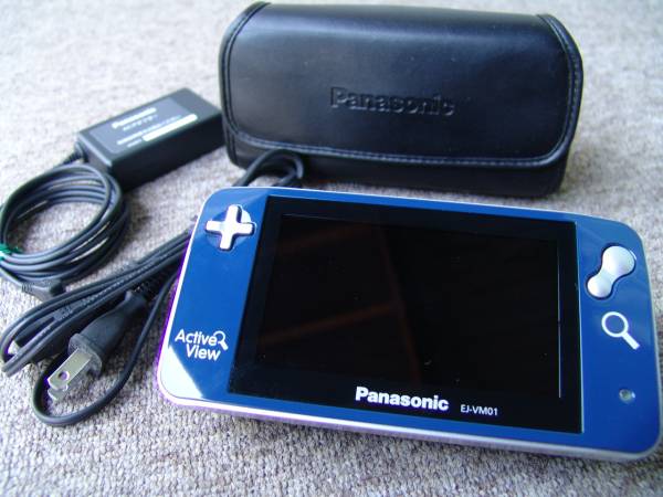Panasonic 携帯型拡大読書器 アクティブビュー EJ-VM01(その他拡大鏡)｜売買されたオークション情報、yahooの商品情報をアーカイブ公開 - オークファン（aucfan.com）