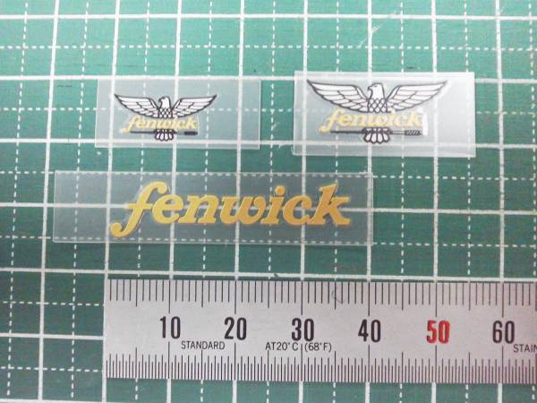 入札=落札 y fenwick フェンウィック ステッカー ②(1ピーススピニングロッド)｜売買されたオークション情報、yahooの商品情報を ...