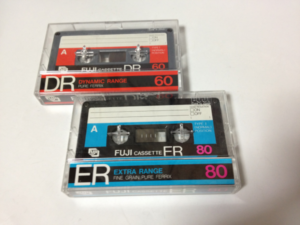 ER80 DR60 富士フィルム FUJI ノーマル カセットテープ2本(記録媒体)｜売買されたオークション情報、yahooの商品情報を ...