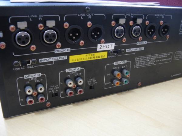 marantz/PMD510/キャノン入出力/業務用デュアルカセットデッキ/(レコーディング、PA機器)｜売買されたオークション情報 ...