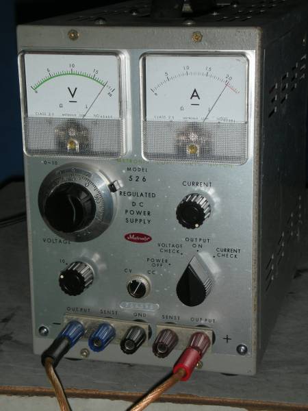 18V 2A 直流安定化電源/Metronix メトロニクス 526(アマチュア無線)｜売買されたオークション情報、yahooの商品情報を ...