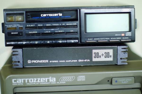 初期 Carrozzeria KEH-M5000 GM-41A CDX-M70 昭和 旧車 Pioneer(テープデッキ)｜売買されたオークション情報、yahooの商品情報をアーカイブ公開 ...