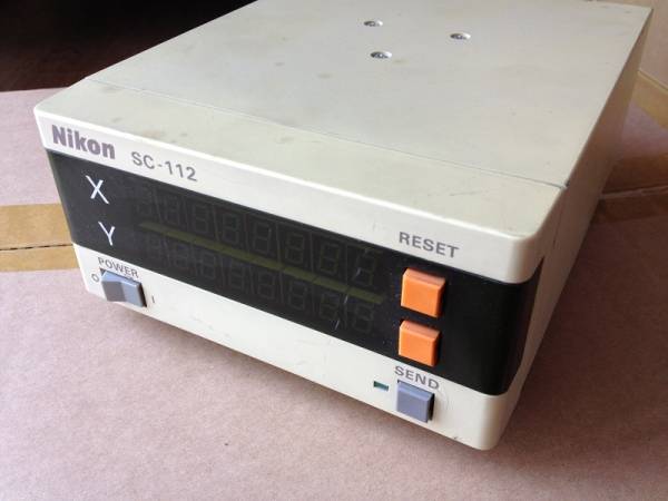 Nikon SC-112 XYカウンター その1(光学測定器)｜売買されたオークション情報、yahooの商品情報をアーカイブ公開 ...