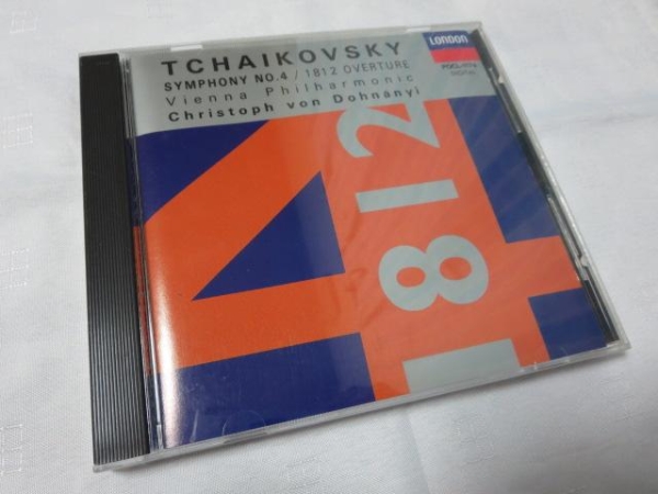 CD チャイコフスキー 交響曲第4番/序曲1812年 ドホナーニ(交響曲)｜売買されたオークション情報、yahooの商品情報をアーカイブ公開 - オークファン（aucfan.com）