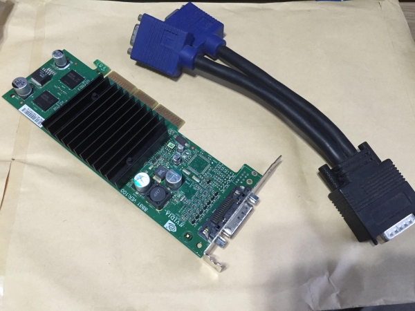 即有 GeForce4 420 AGP ロープロファイル 2画面同時出力対応(AGP)｜売買されたオークション情報、yahooの商品情報を ...