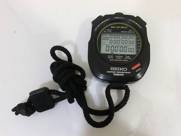 SEIKO セイコー S141-0AA0 300ラップ ストップウォッチ(その他)｜売買されたオークション情報、yahooの商品情報を ...