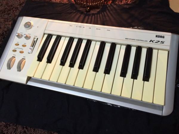 KORG K25 ベロシティー対応MIDIキーボード 生産終了品(MIDIキーボード、コントローラー)｜売買されたオークション情報、yahoo ...