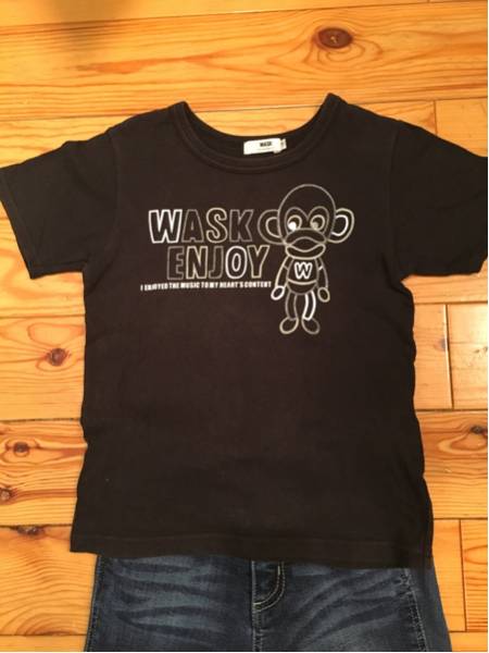 WASK 130 黒 Tシャツ(半袖Tシャツ)｜売買されたオークション情報、yahooの商品情報をアーカイブ公開 - オークファン（aucfan.com）
