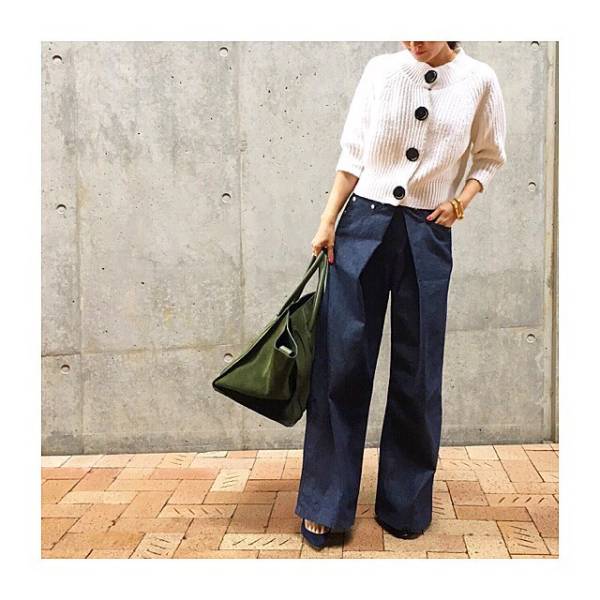 JOHN LAWRENCE SULLIVAN デニムワイドパンツmidwest(W25（約64cm）～)｜売買されたオークション情報、yahooの商品情報をアーカイブ公開 - オークファン ...