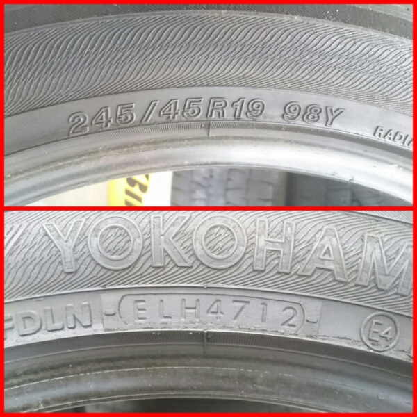 ☆YOKOHAMA ADVAN decibel☆245/45R19☆2本セット