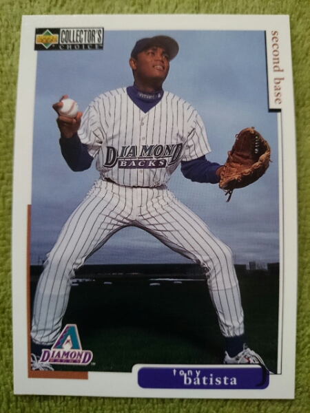 来日外国人 バティスタ 福岡 ソフトバンク ホークス ダイエー TONY BATISTA MLB 1998 UPPER DECK UD ...