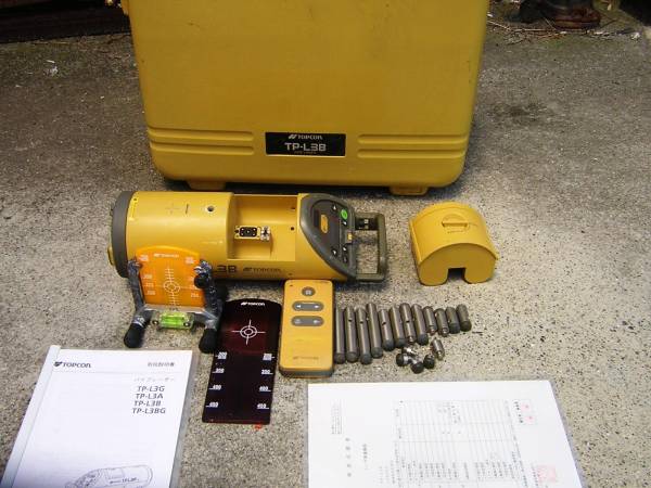 トプコン パイプレーザー TP-L3A 調整済(測量、角度計)｜売買されたオークション情報、yahooの商品情報をアーカイブ公開 ...
