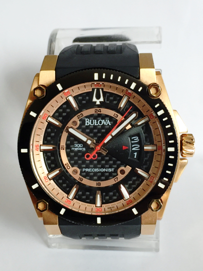 BULOVA ブローバ PRECISIONIST 98B152 ダイバー 300m防水(ブローバ)｜売買されたオークション情報、yahooの ...