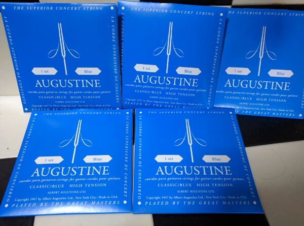 AUGUSTINE/オーガスチン/クラッシックギター弦/BLUE/5セット(オーガスチン)｜売買されたオークション情報、yahooの商品情報をアーカイブ公開 - オークファン（aucfan.com）