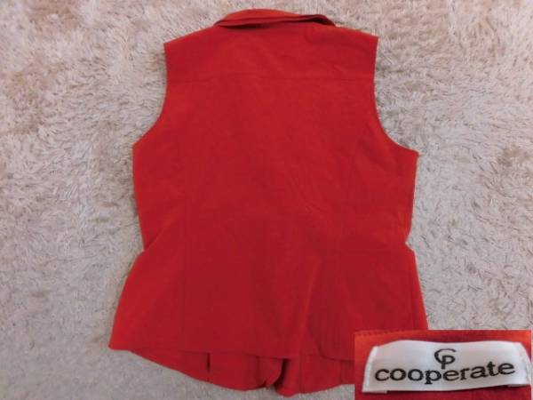 cooperate フリル リボン ナイロン 薄手 ベスト 橙系 ML(Mサイズ)｜売買されたオークション情報、yahooの商品情報をアーカイブ公開 - オークファン（aucfan.com）