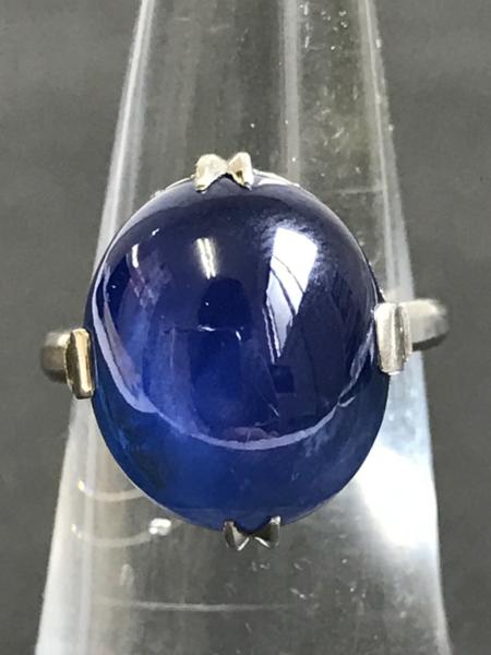 PM プラチナ スターサファイア 14.48ct 8号 リング 7.1g@E565(プラチナ)｜売買されたオークション情報、yahooの商品情報をアーカイブ公開 - オークファン（aucfan ...