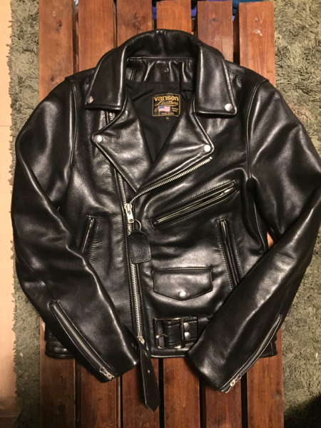 バンソン ライダース 別注 36 vanson C2 ダブルライダース(ライダースジャケット)｜売買されたオークション情報、yahooの商品情報をアーカイブ公開 - オークファン（aucfan ...