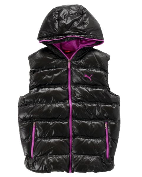 PUMA Down Vest プーマ フード ダウンベスト ブラック L(ジャケット、上着)｜売買されたオークション情報、yahooの商品情報 ...