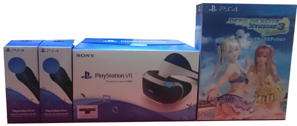 Play Staion VR カメラ同梱版 PS move 2本 DOA Xtreme 3(アクセサリ、周辺機器)｜売買されたオークション情報、yahooの商品情報をアーカイブ公開 ...