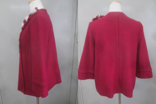 DH TRADE ディーエイチトレード ミンクファー飾り付き ウールジャケット M(Mサイズ)｜売買されたオークション情報、yahooの商品 ...