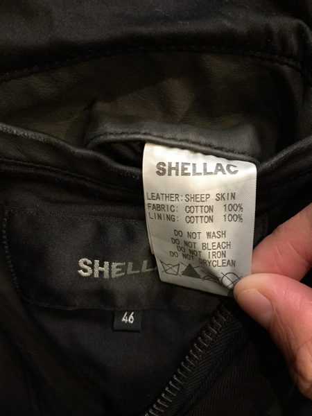 シェラック SHELLAC 羊革 シープスキン レザーコート 46 ブラック(コート)｜売買されたオークション情報、yahooの商品情報をアーカイブ公開 - オークファン（aucfan.com）