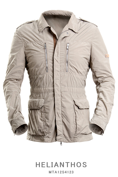 国内正規品 TATRAS M65 ミリタリージャケット スプリングコート スプリングジャケット トレンチコート Helianthos ヘリ ...