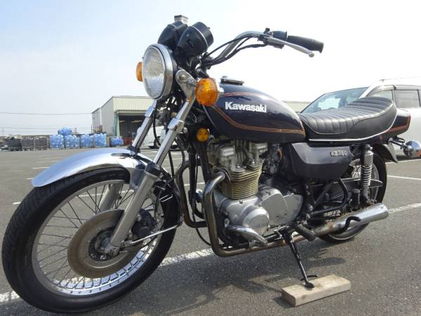 Kawasaki KZ750B ツイン 実動ベース車両 Z1 Z2 Z750FX 750RS KZ650(751cc以上)｜売買された ...