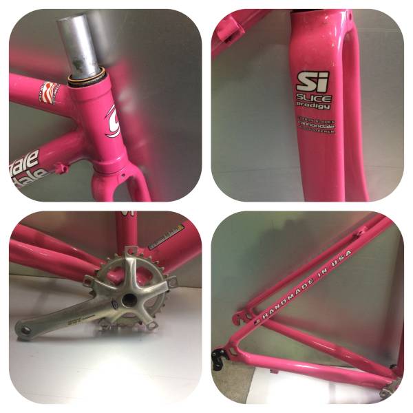 キャノンデール Cannondale R800si ロードバイクフレーム CAAD5 ピンク(ロードバイク)｜売買されたオークション情報 ...